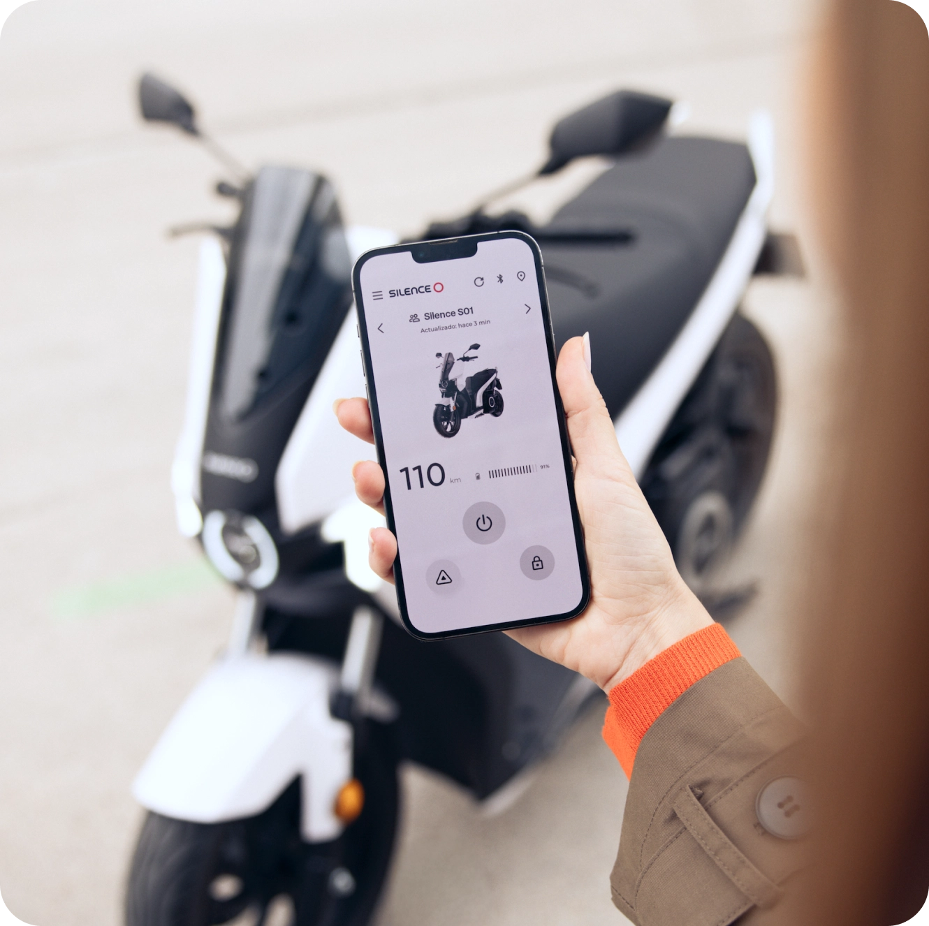 Electric Scooter Silence S02 Practical for the City | Silence
